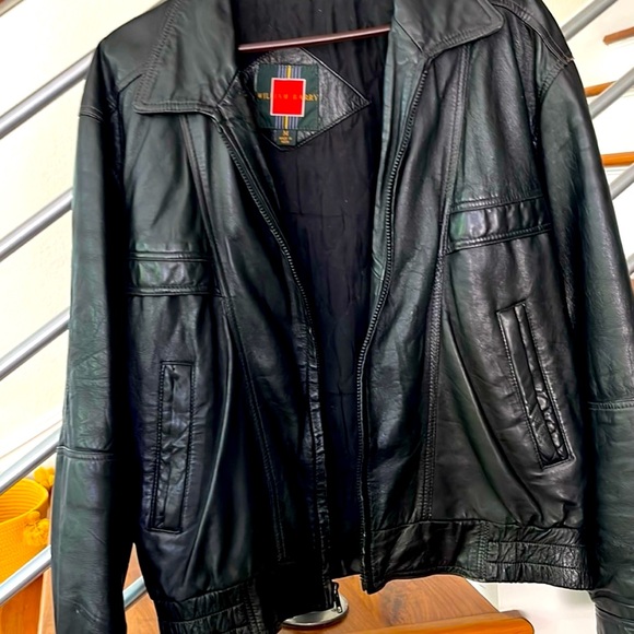 William Barry | Jackets & Coats | William Barry Medium Leather Jacket ...